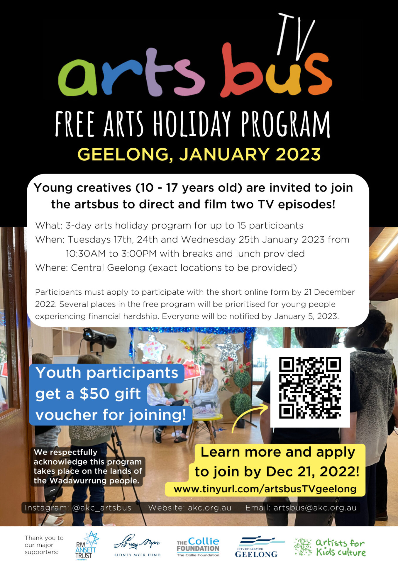 artsbusTV - Geelong - Artist For Kids Culture